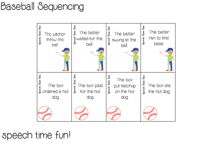 2 Baseball Themed Activities (PLUS A FREEBIE!!)): Sequencing, Answering ...