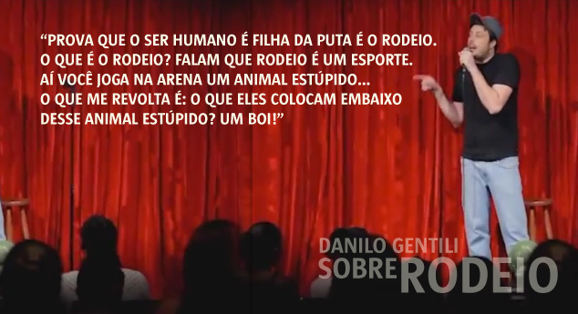 Frase de Danilo Gentili - Frases Postadas