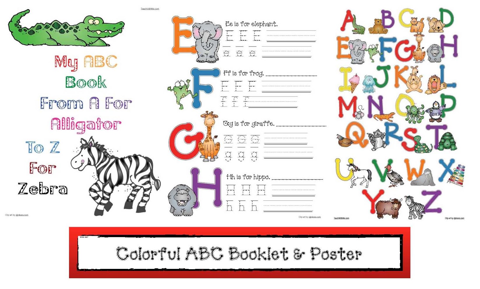 Wild About The Alphabet - Classroom Freebies
