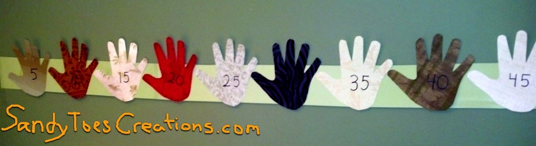 Favorite Pinterest Activities 2: Counting by Fives with Five Finger ...