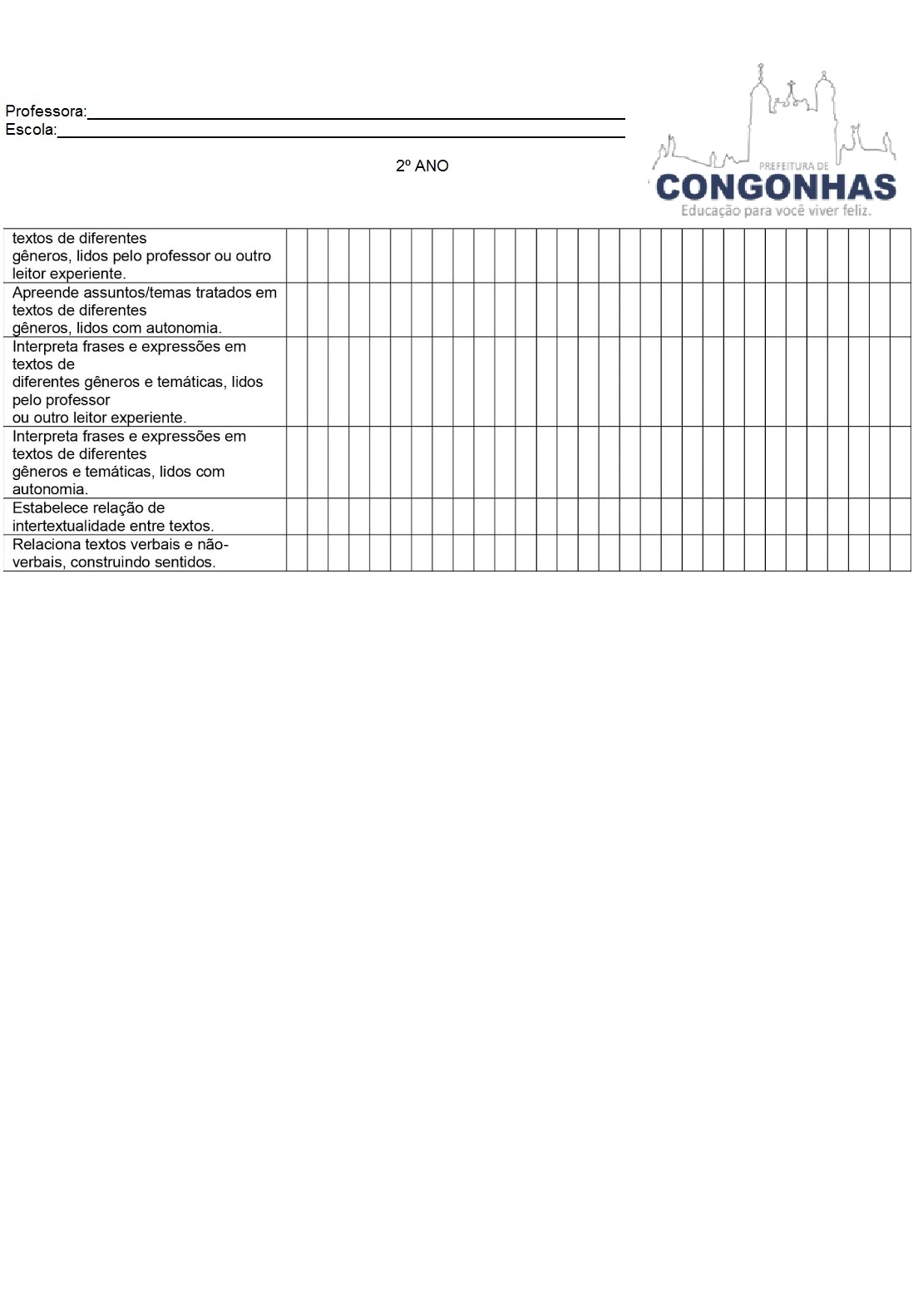 Alfabetizando na Idade Certa: FICHAS DE ACOMPANHAMENTO DA APRENDIZAGEM ... Alfabetizando na Idade Certa: FICHAS DE ACOMPANHAMENTO DA APRENDIZAGEM ...