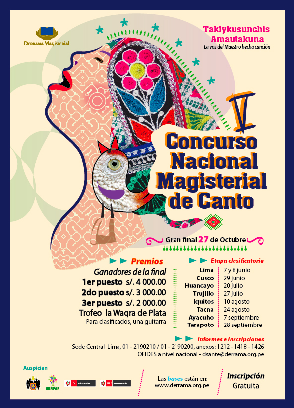V Edición del Concurso Nacional Magisterial de Canto Takiykusunchis ... V Edición del Concurso Nacional Magisterial de Canto Takiykusunchis ...