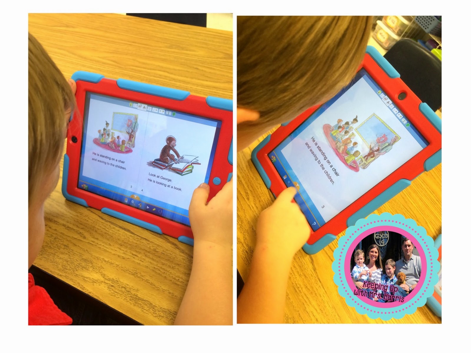 Guided Reading with iPads - Keeping Up with Mrs. Harris