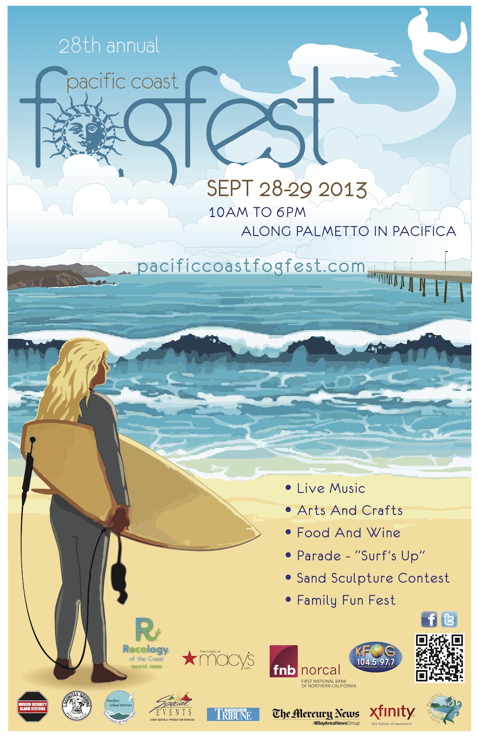 Pacific Coast Fog Fest: Pacifica, CA ~ California Road Trip