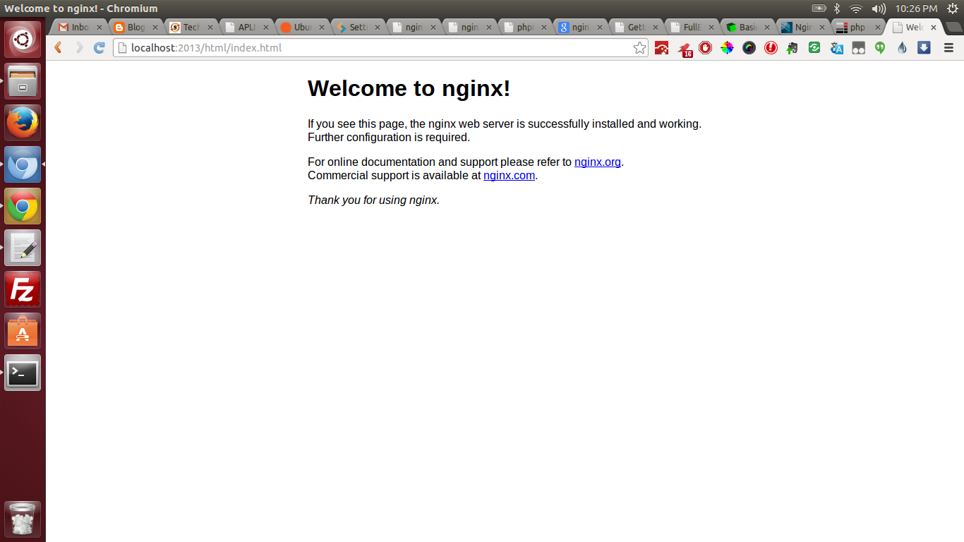 Install PHP behind Nginx with FastCGI Install PHP behind Nginx with FastCGI