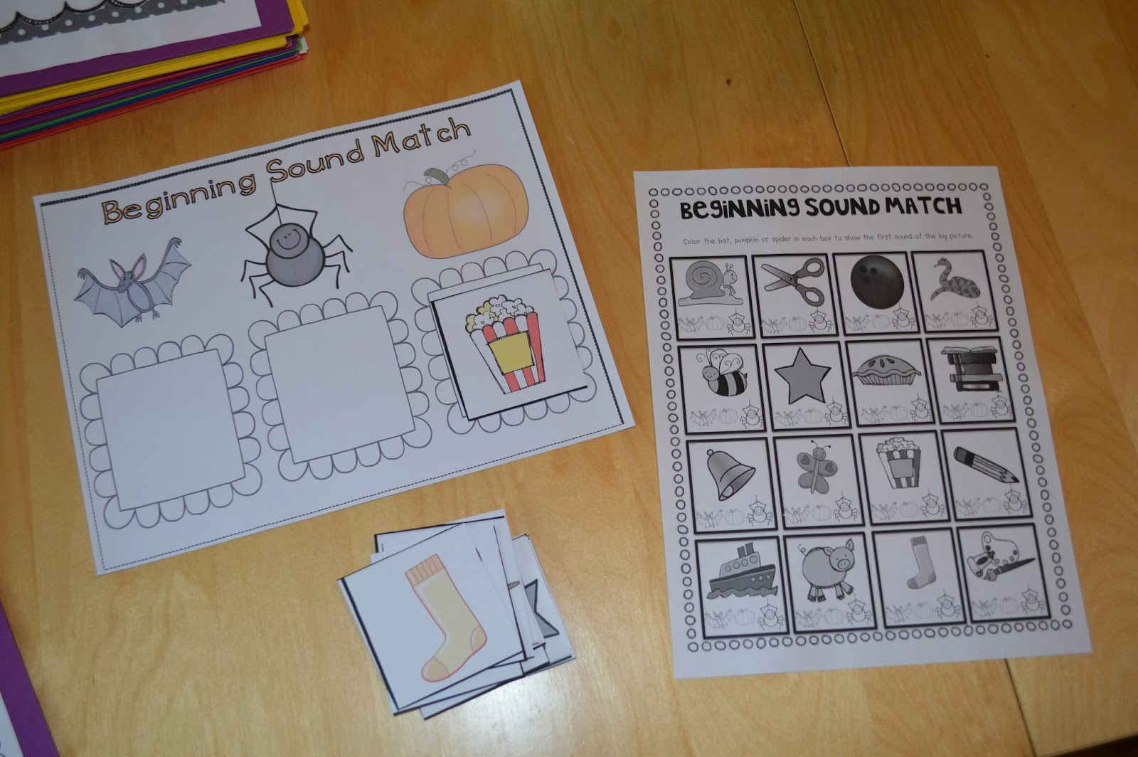 October Centers for Kindergarten (and 1st and 2nd) and a quick giveaway ...