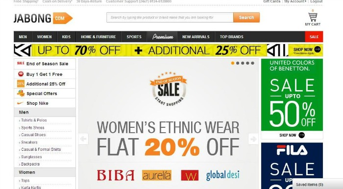 Jabong.com Review