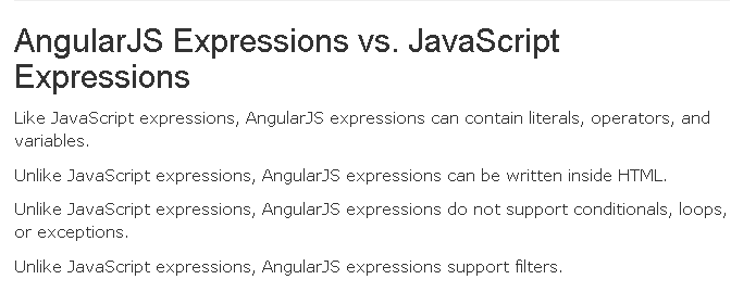 AngularJS Expressions vs JavaScript Expressions - The Programmer's World AngularJS Expressions vs JavaScript Expressions - The Programmer's World