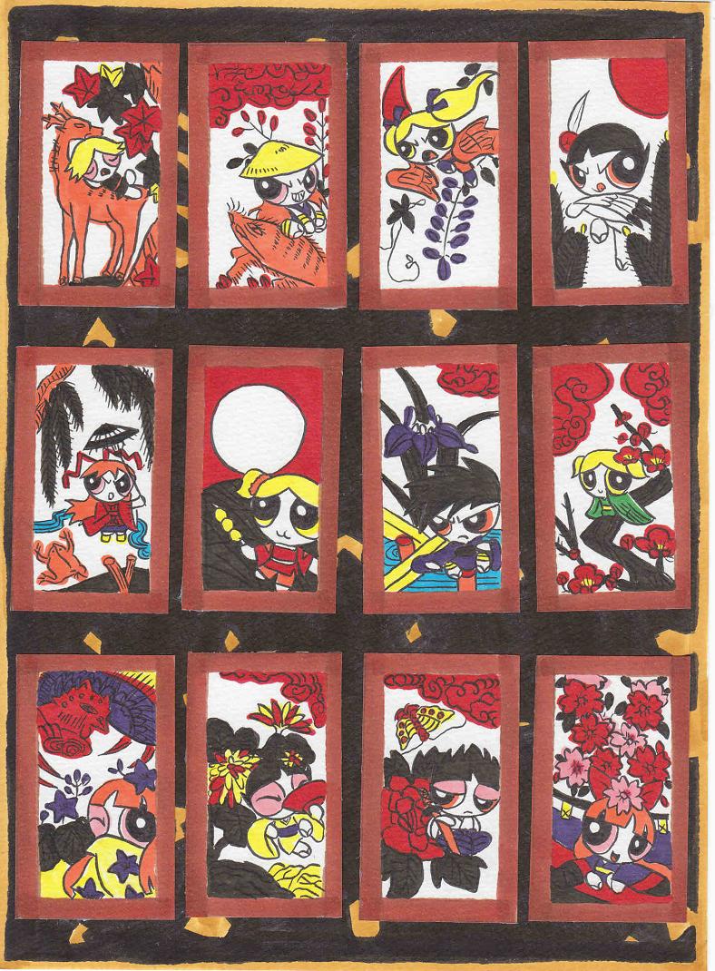 1000+ images about Hanafuda on Pinterest | Card deck, Decks and Drinking games