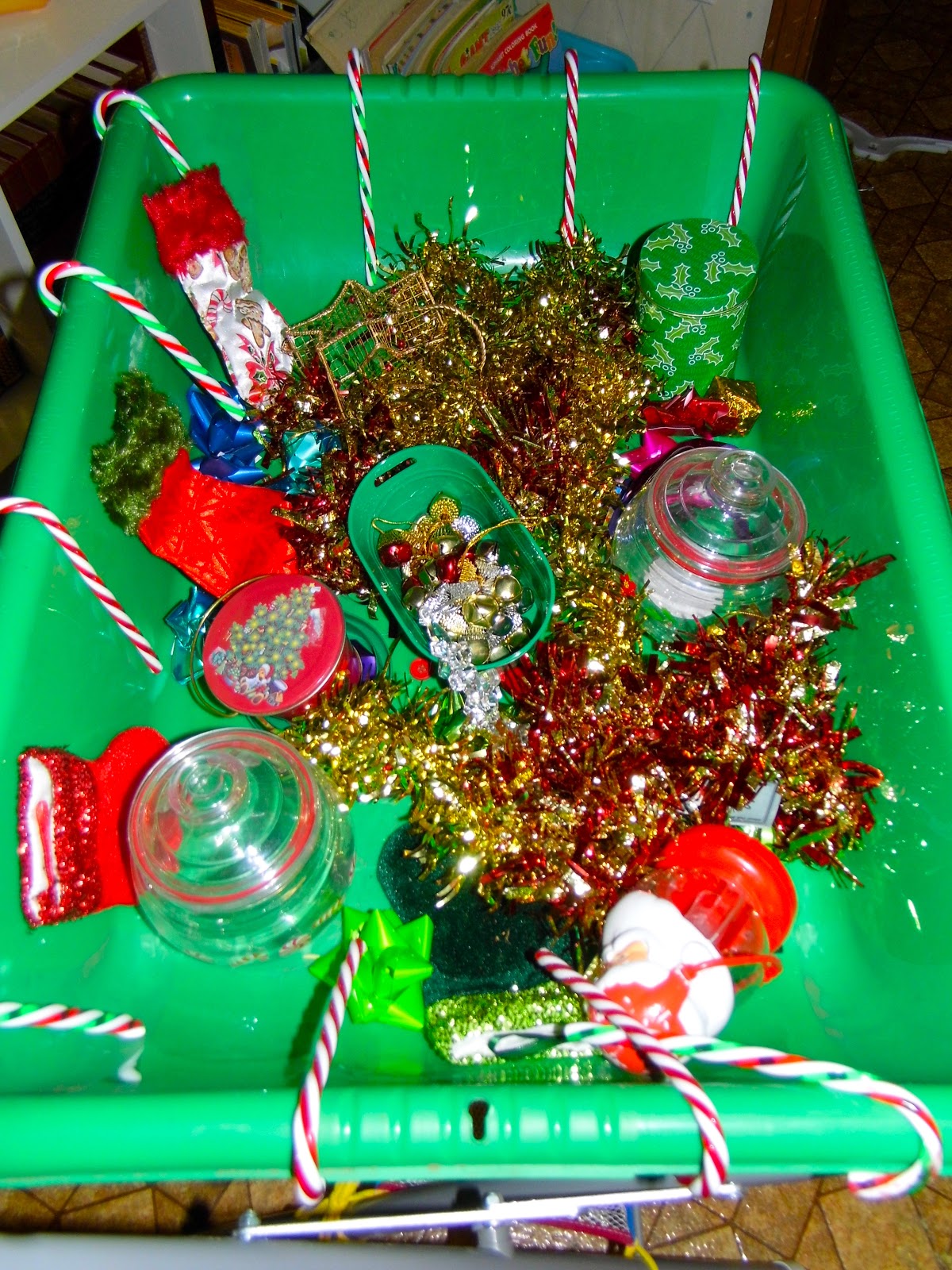 Christmas Sensory Bin