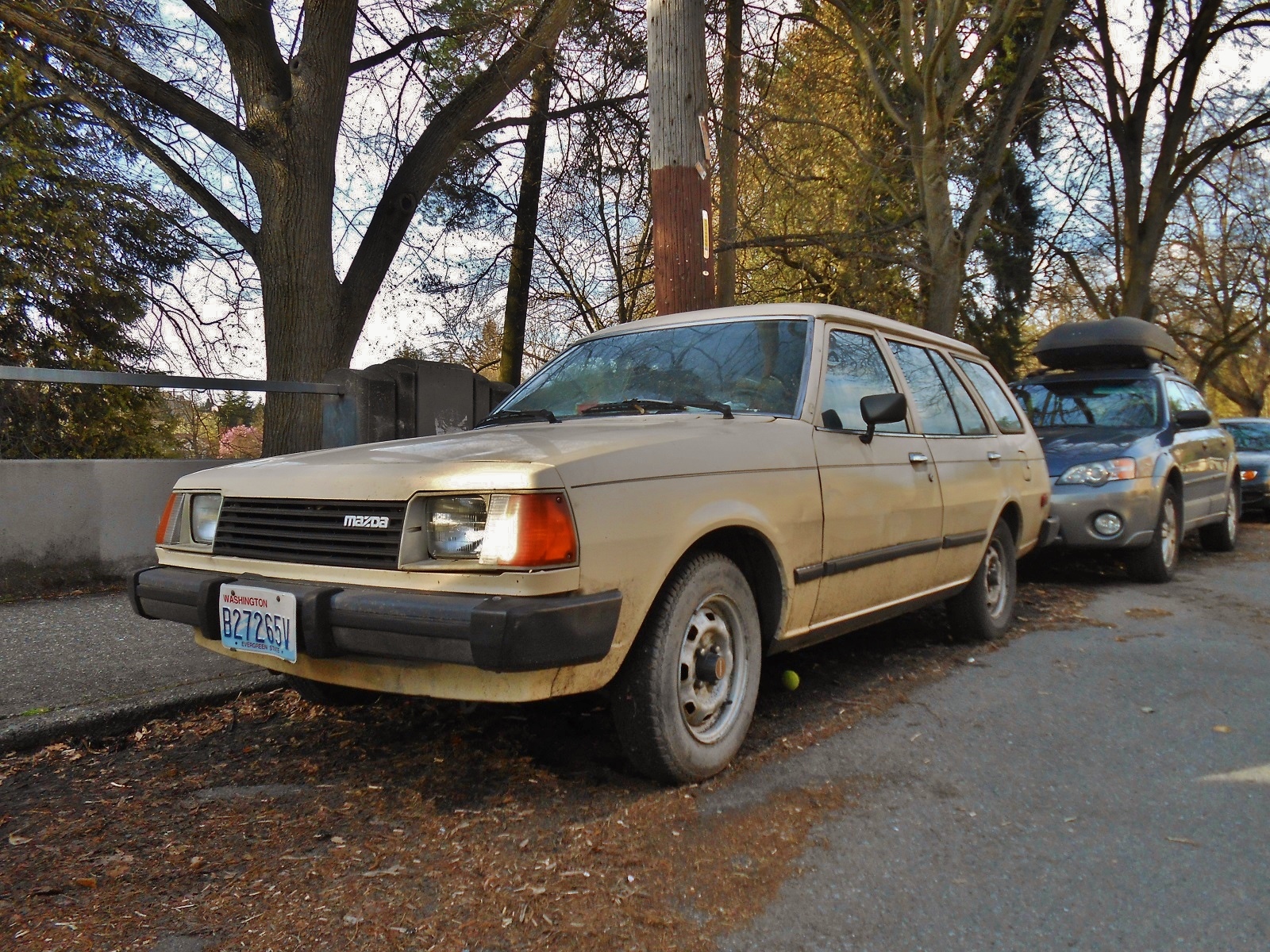 Seattle's Parked Cars: 1981 Mazda GLC Wagon Seattle's Parked Cars: 1981 Mazda GLC Wagon