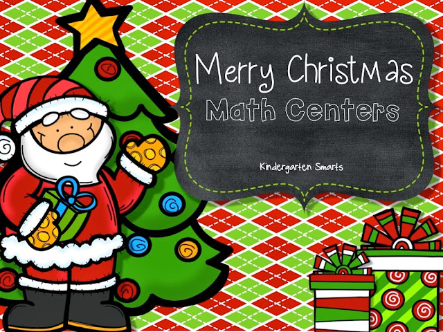 Kindergarten Smarts: Merry Christmas Math Centers and Gingerbread FREEBIE