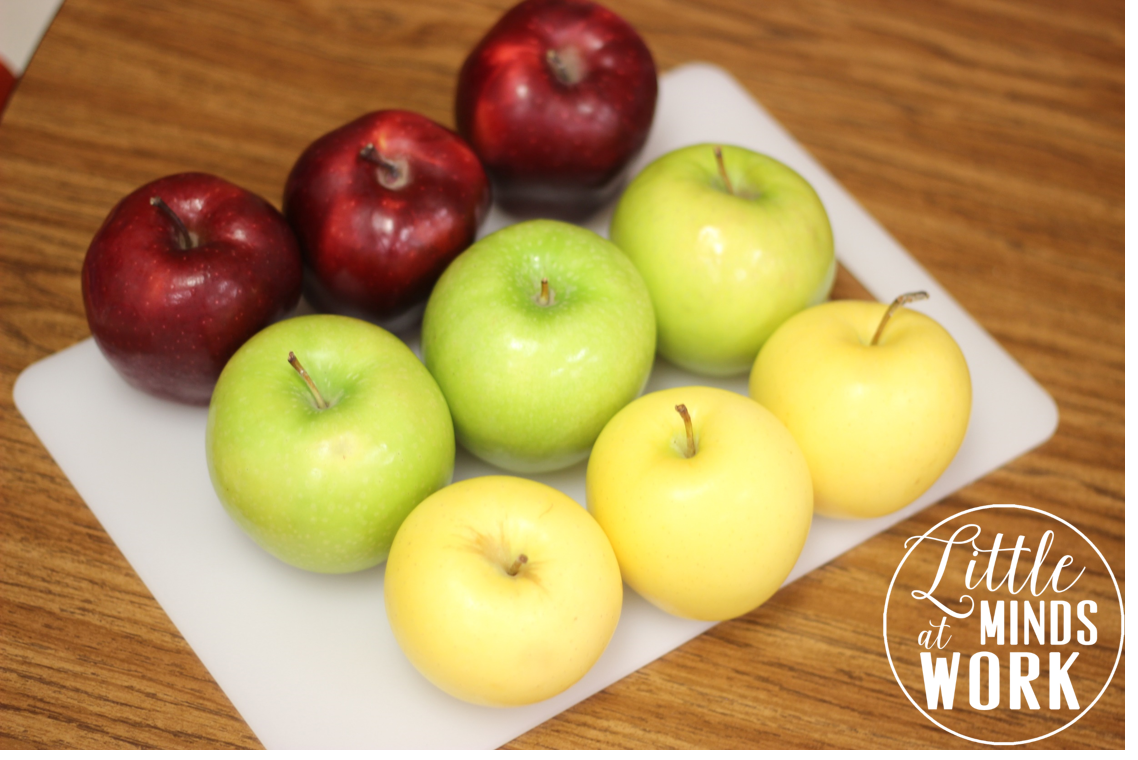Recap of week 3- All About Apples! - Little Minds at Work