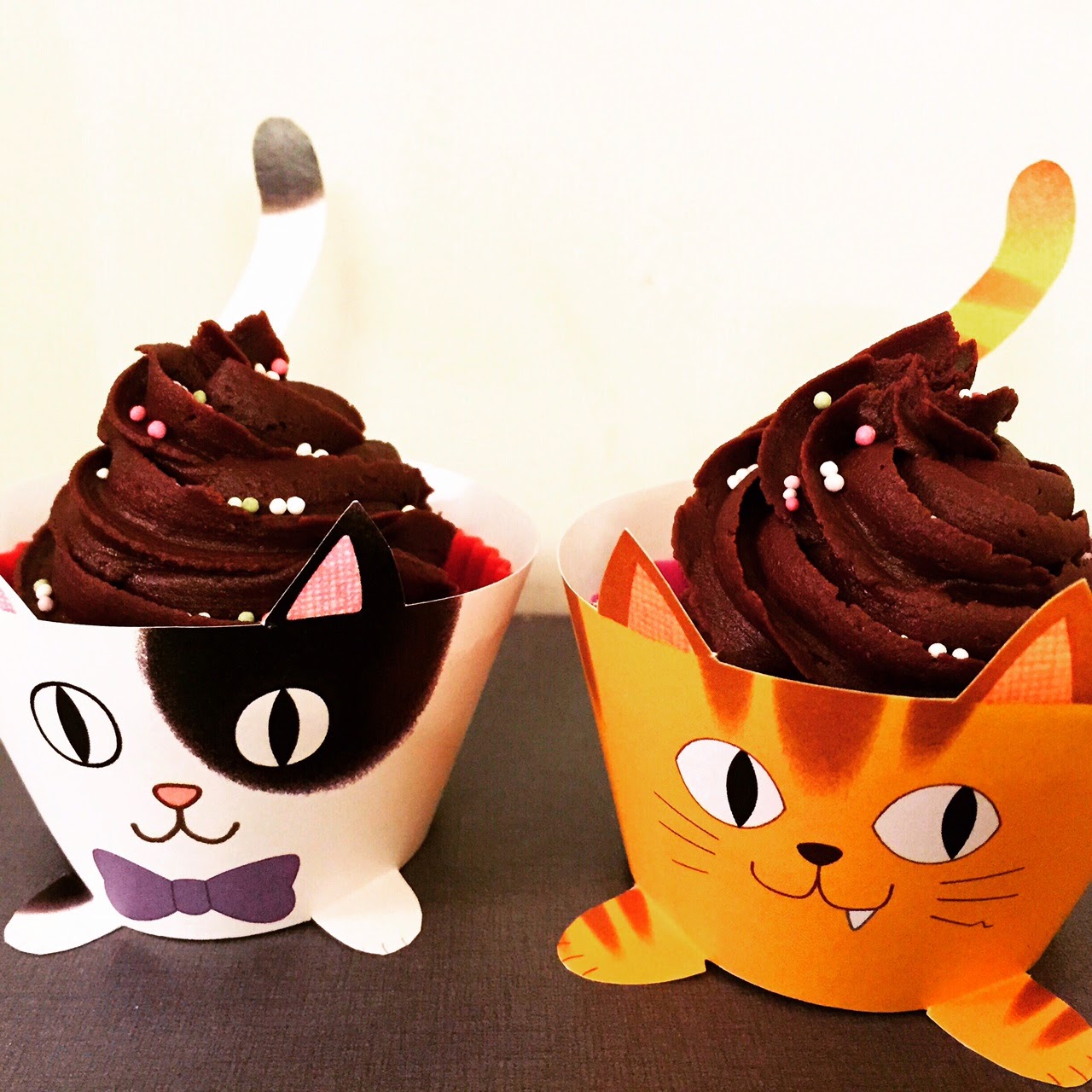 Mrs Gillmore´s world of crafts and creations: Cupcake kittens