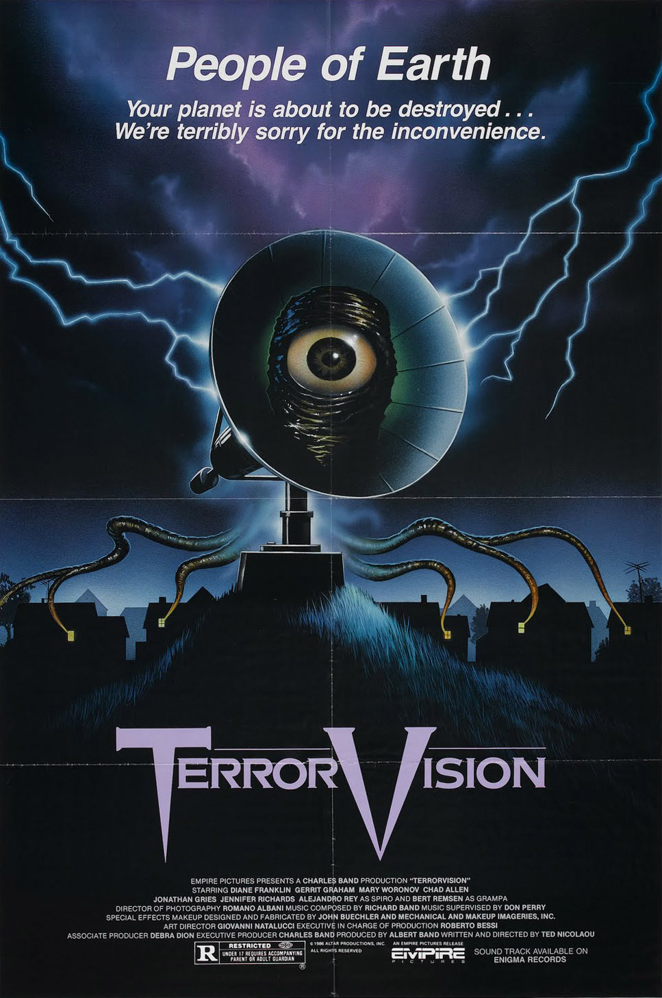 Film Reviews from the Cosmic Catacombs: TerrorVision (1986) Review