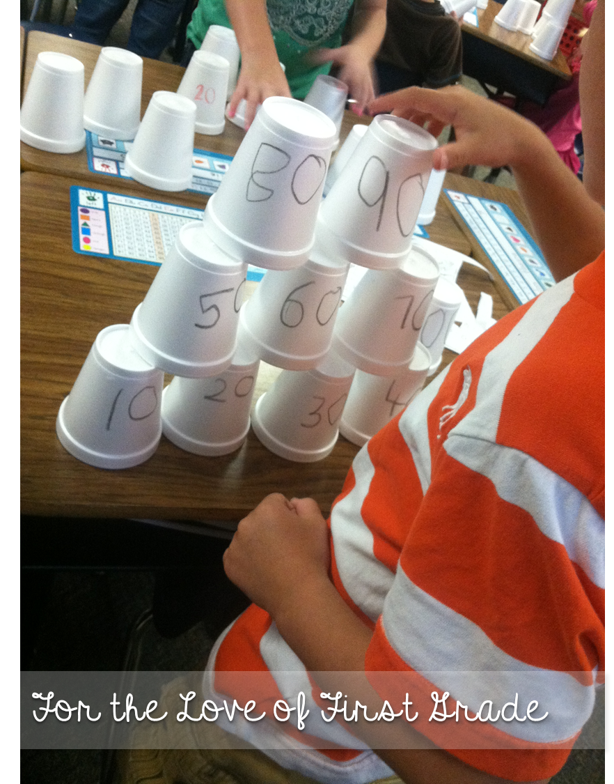 For the Love of First Grade: Hands on Skip Counting