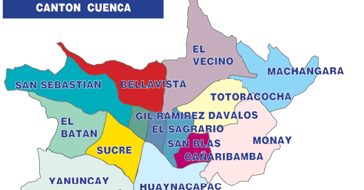 Mapa de Cuenca | Ecuador Noticias | Noticias de Ecuador y del Mundo