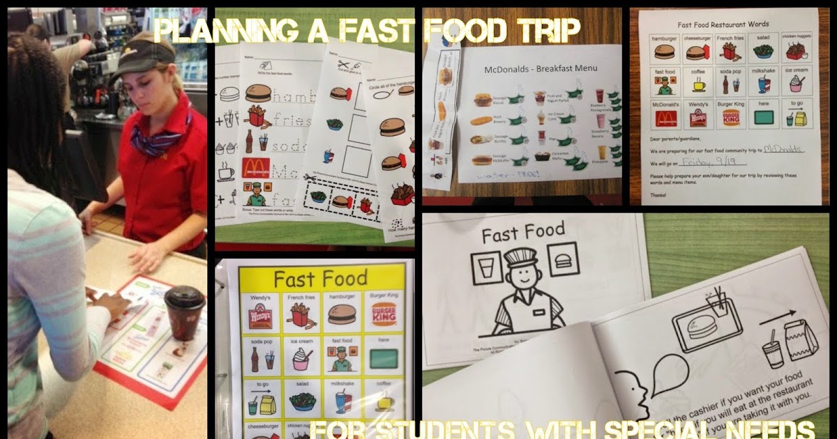Our Fast Food Community Trip to McDonalds - Breezy Special Ed