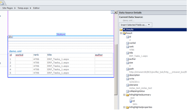 SharePoint Talk: Customize search results from an external contend type with xslt and xpath