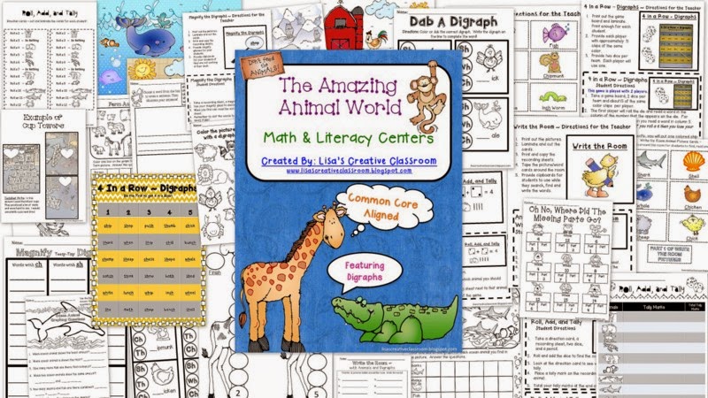 Lisa Pacitti's Creative Classroom: The Amazing Animal World