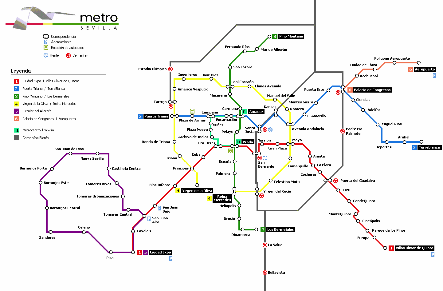 Mapa Metro Alicante