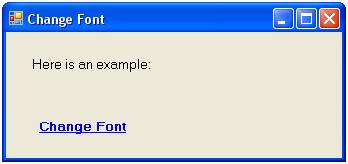 VB.Net Programming: Change Font Style in Windows form using FontDialog Control