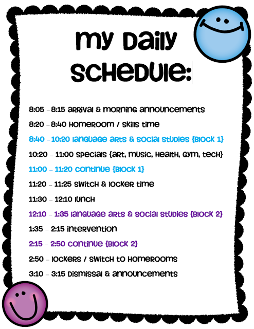 My Daily Schedule Linky | My Shoestring Life