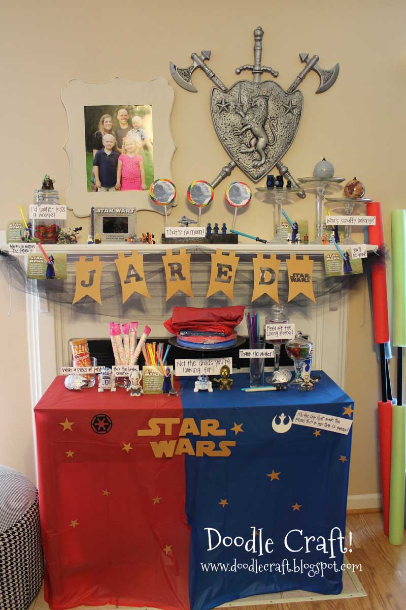 Doodlecraft Star Wars Birthday Party doodlecraft-star-wars-birthday-party