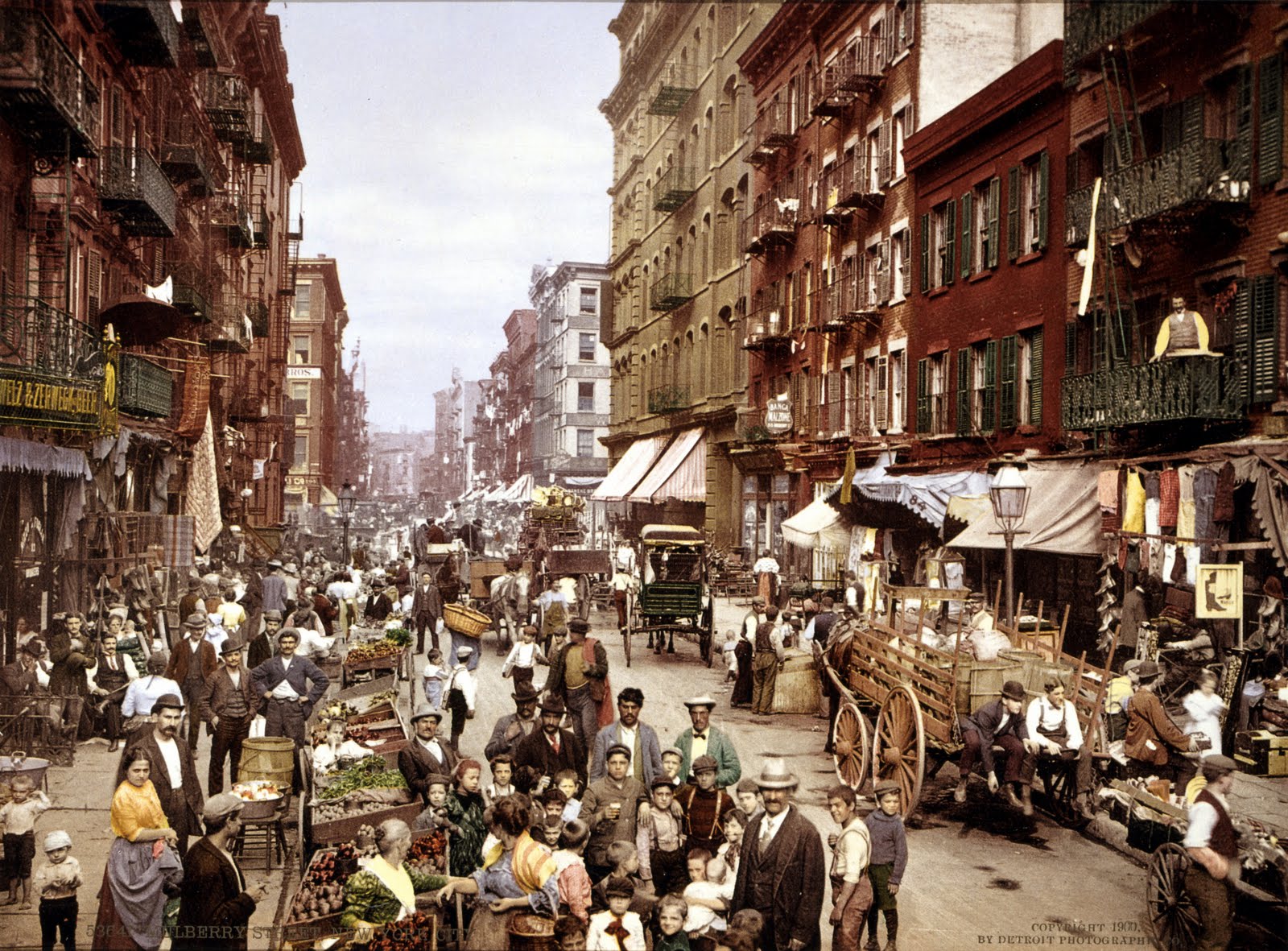 NYC Vintage NYC Vintage Image Of The Day Mulberry Street 1900 nyc-vintage-nyc-vintage-image-of-the-day-mulberry-street-1900
