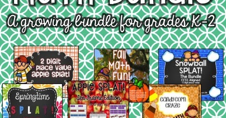 The Best of Teacher Entrepreneurs: Year Long Growing Math Bundle for K-2