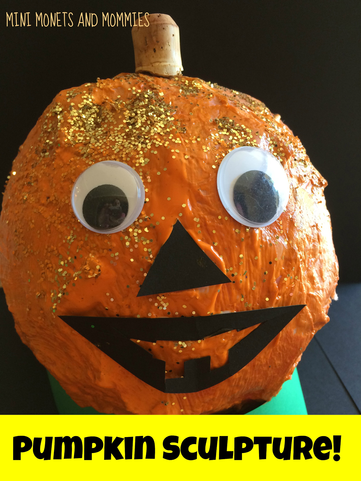 Mini Monets And Mommies Paper Mache Pumpkin Fall Art Activity mini-monets-and-mommies-paper-mache-pumpkin-fall-art-activity