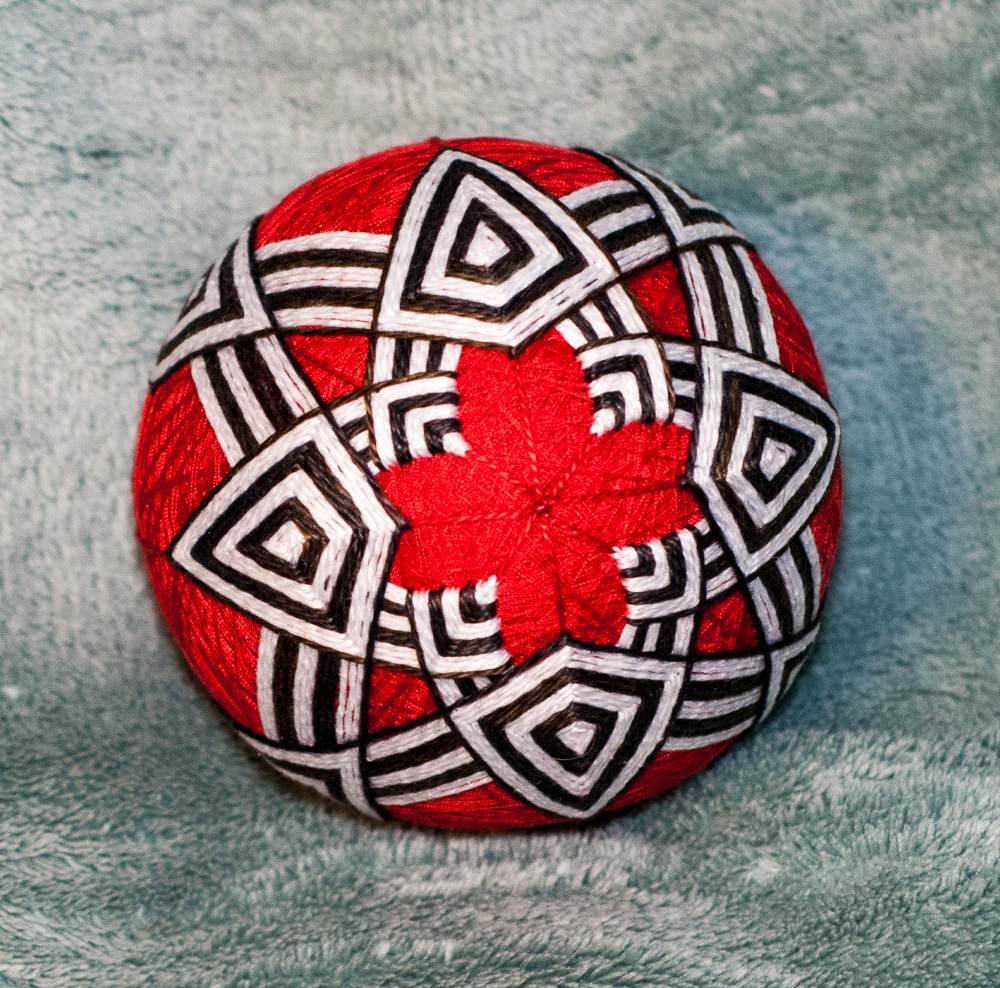 Committed Stitcher: Pop Art Temari
