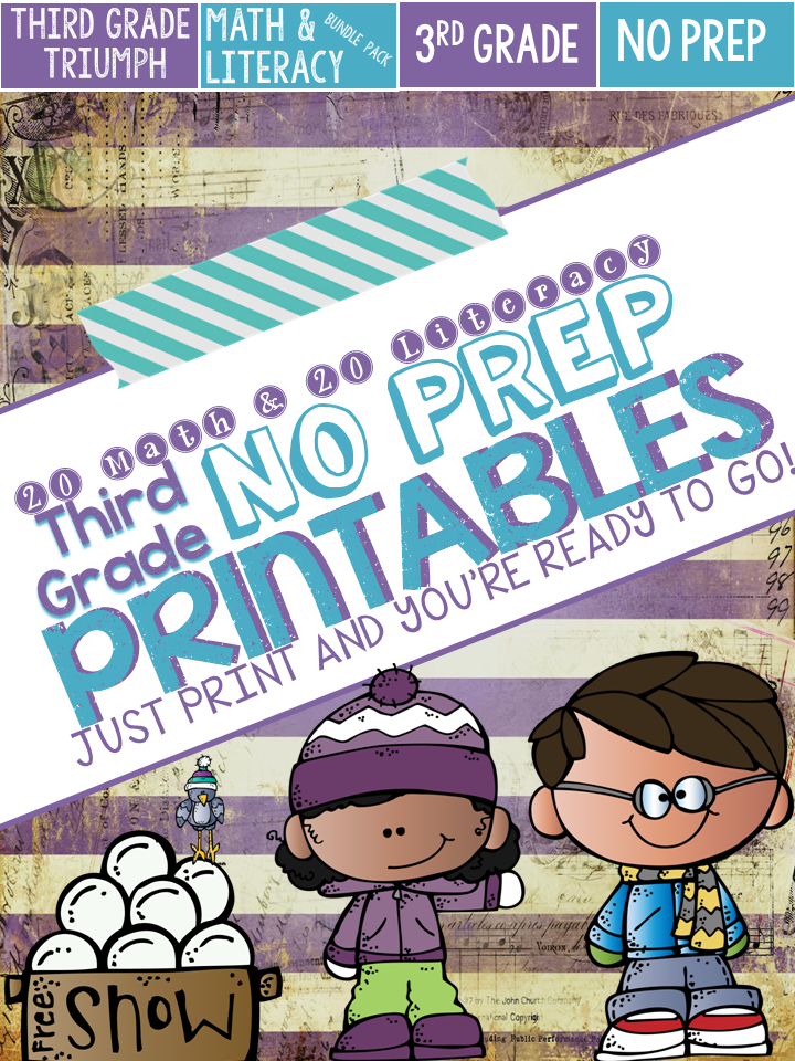 The Best of Teacher Entrepreneurs: "K-3rd Grade Winter Themed No Prep ...