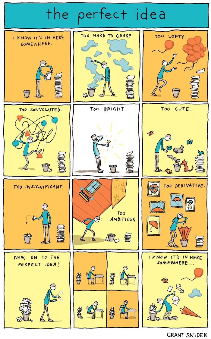 INCIDENTAL COMICS: The Perfect Idea
