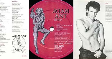 1571. Adam Ant. Strip. 1983. CBS (UK, Limited Ed., OiS w Lyrics) = 24$ на VinPlaza™