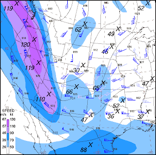 Map Analysis: Isotachs