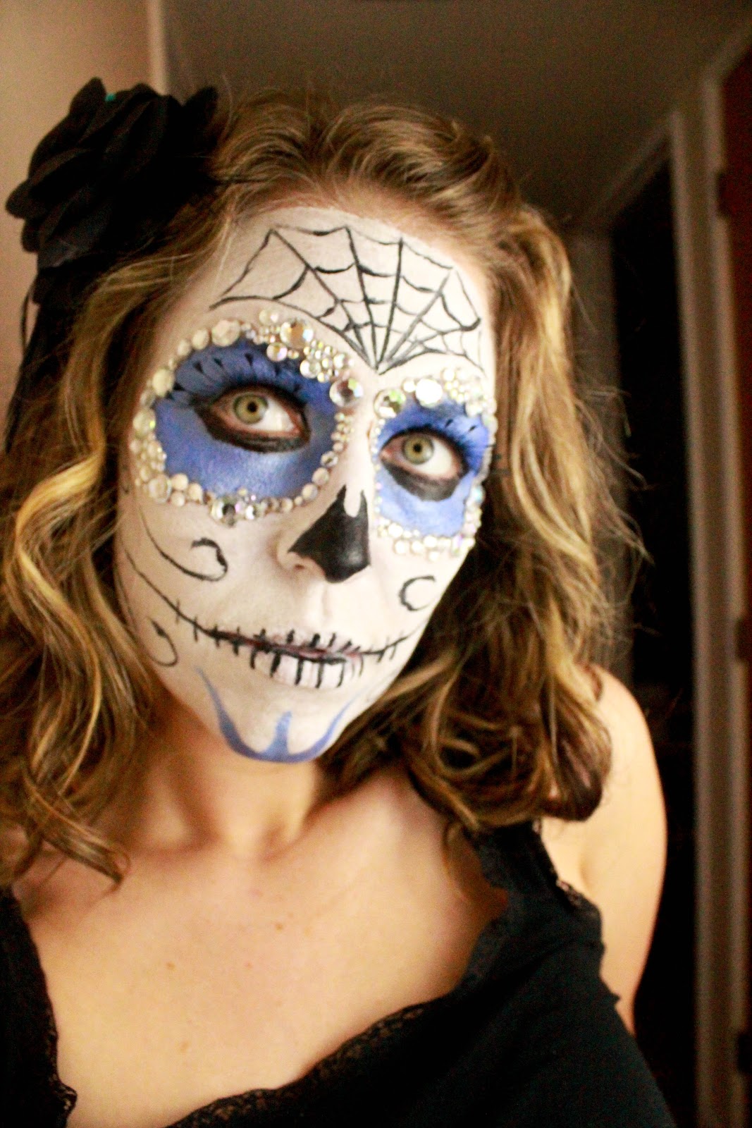 From Dahlias To Doxies Dia De Los Muertos Sugar Skull Face Paint from-dahlias-to-doxies-dia-de-los-muertos-sugar-skull-face-paint