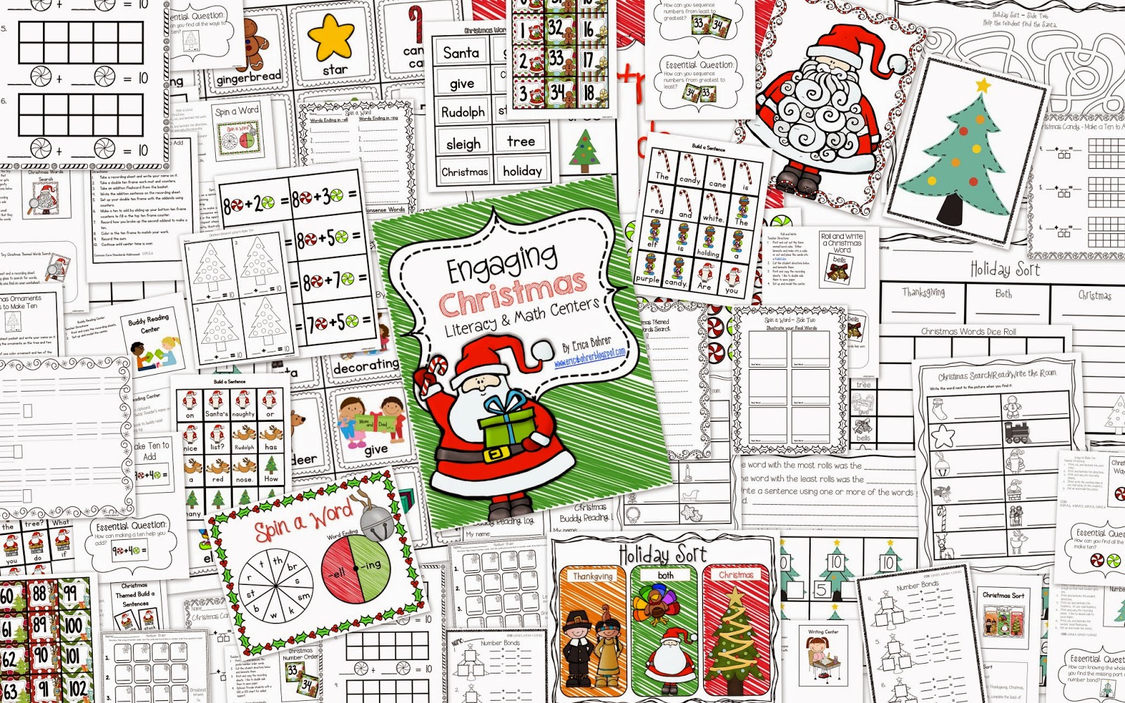 The Week Before Christmas Break – Plans for First Grade