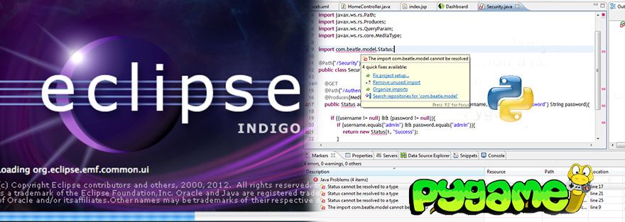Configuración de Eclipse para utilizar pygame y virtualenv ~ Codig0x22