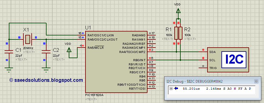 Saeed's Blog: Interfacing Of PIC16F628A With (i2c Based), 41% OFF Saeed's Blog: Interfacing Of PIC16F628A With (i2c Based), 41% OFF