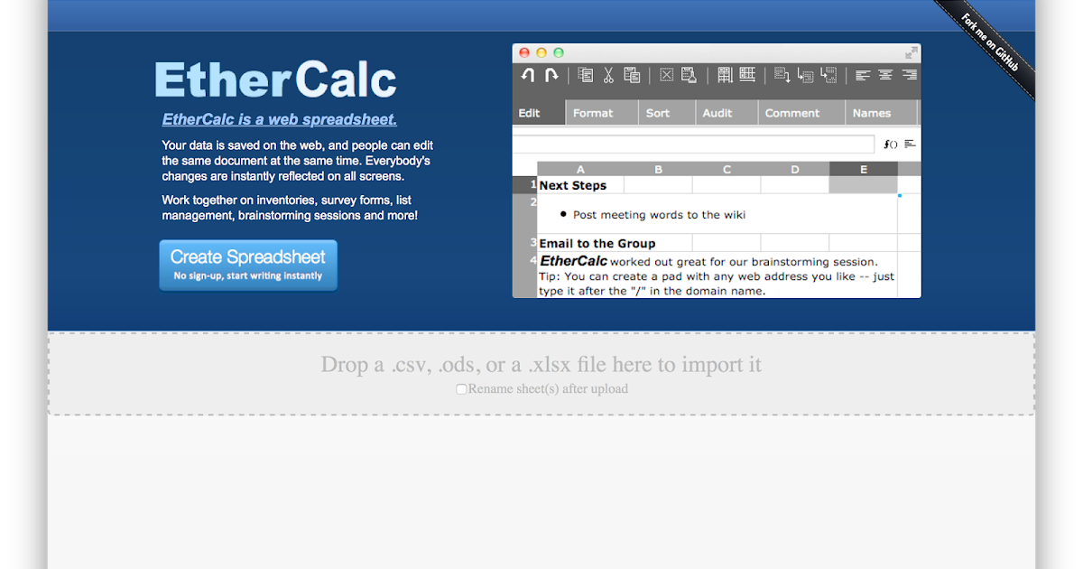 日本Cloud Foundryグループ ブログ: EtherCalc を Cloud Foundry で動かす