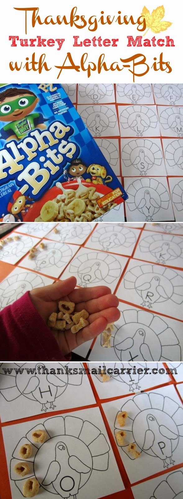Thanks, Mail Carrier | Fun Fall Snacks and Activities with Alpha-Bits ...