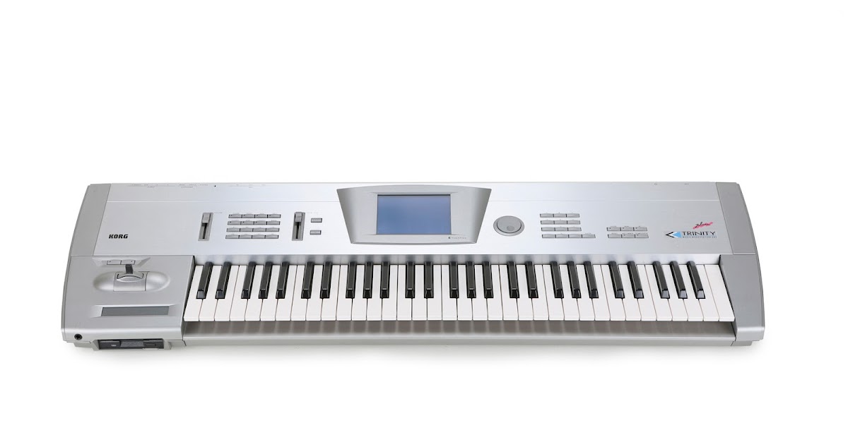 MATRIXSYNTH-B: Korg Trinity Plus 61 Note Keyboard Workstation SN 004978