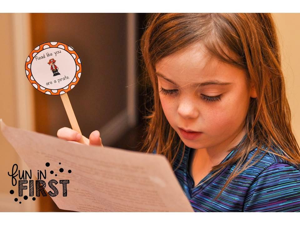 Ways to Make Fluency Fun - Fun in First