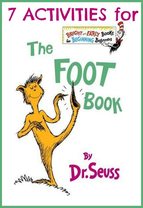 7 Activities for The Foot Book ~ Reading Confetti