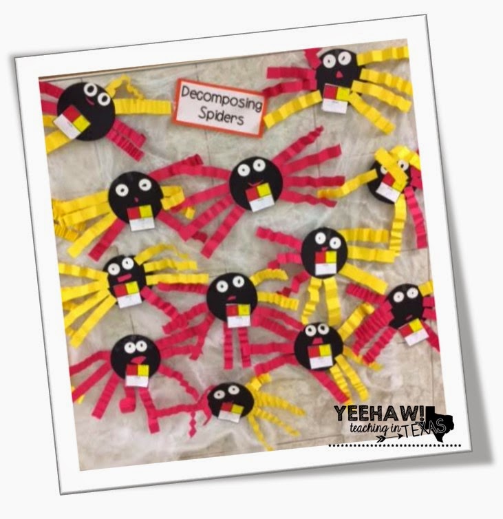 Spider Math Craft - Sarah Chesworth