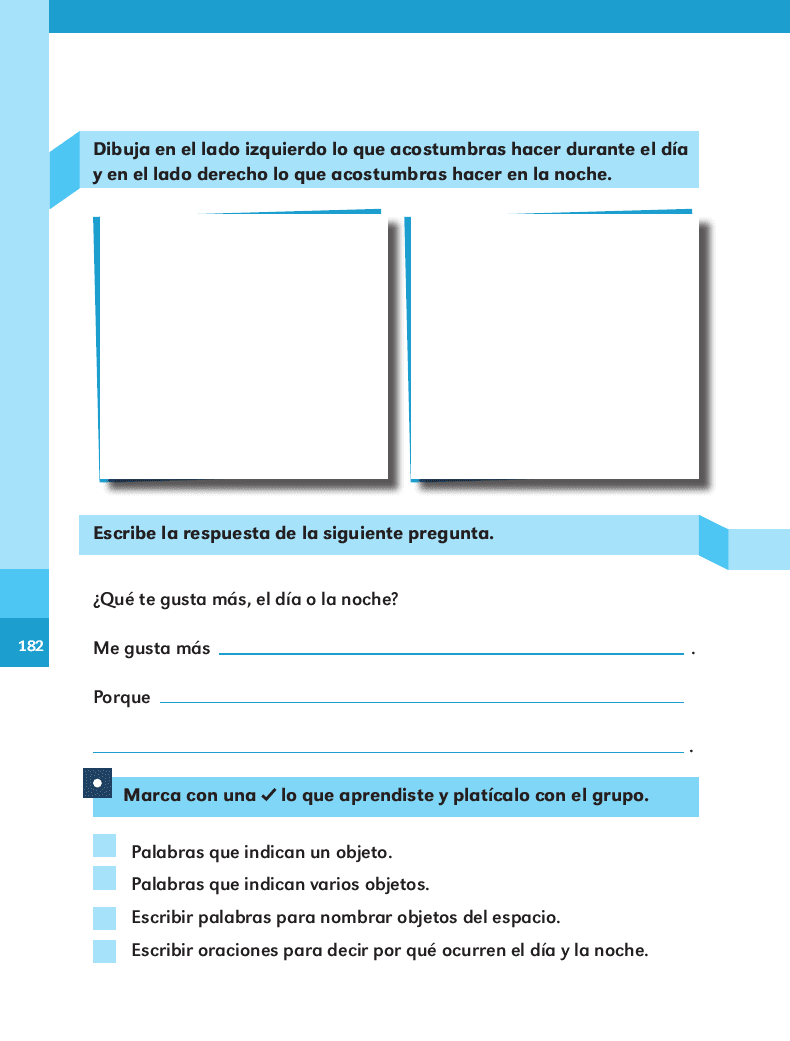 Objetos en el cielo – Apoyo Primaria