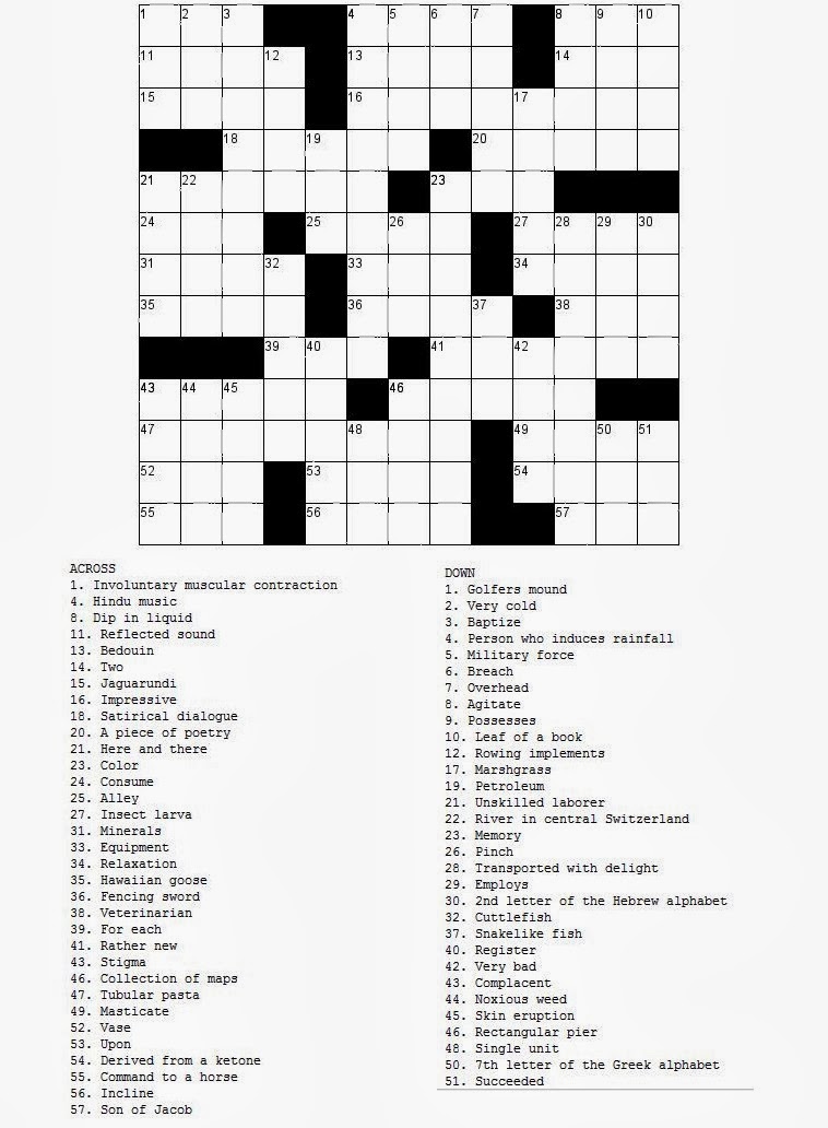 Free printable Word Search and Sudokus: Crossword 1 Free printable Word Search and Sudokus: Crossword 1