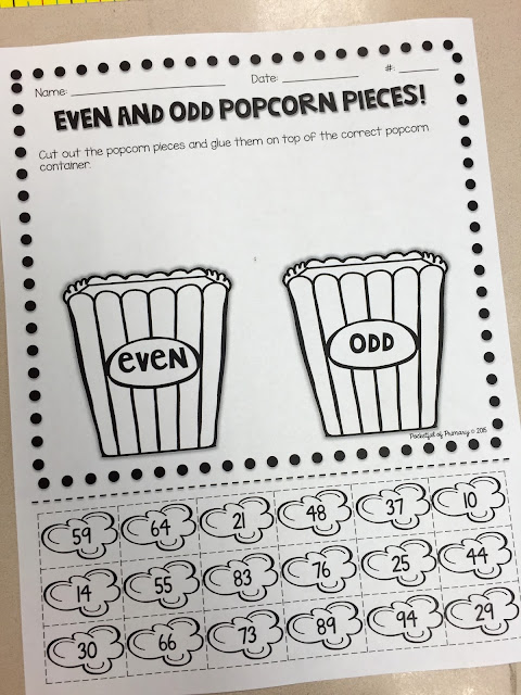 Pocketful of Primary: Carnival Themed Math Centers