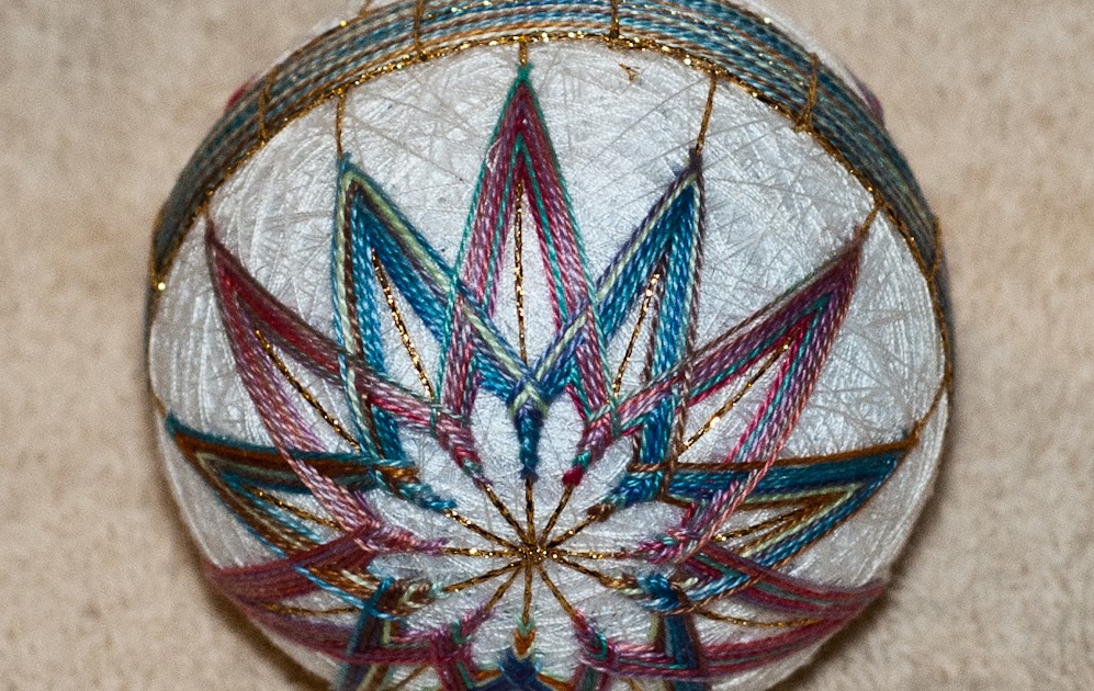 Committed Stitcher: Summer Temari for the Lloyds